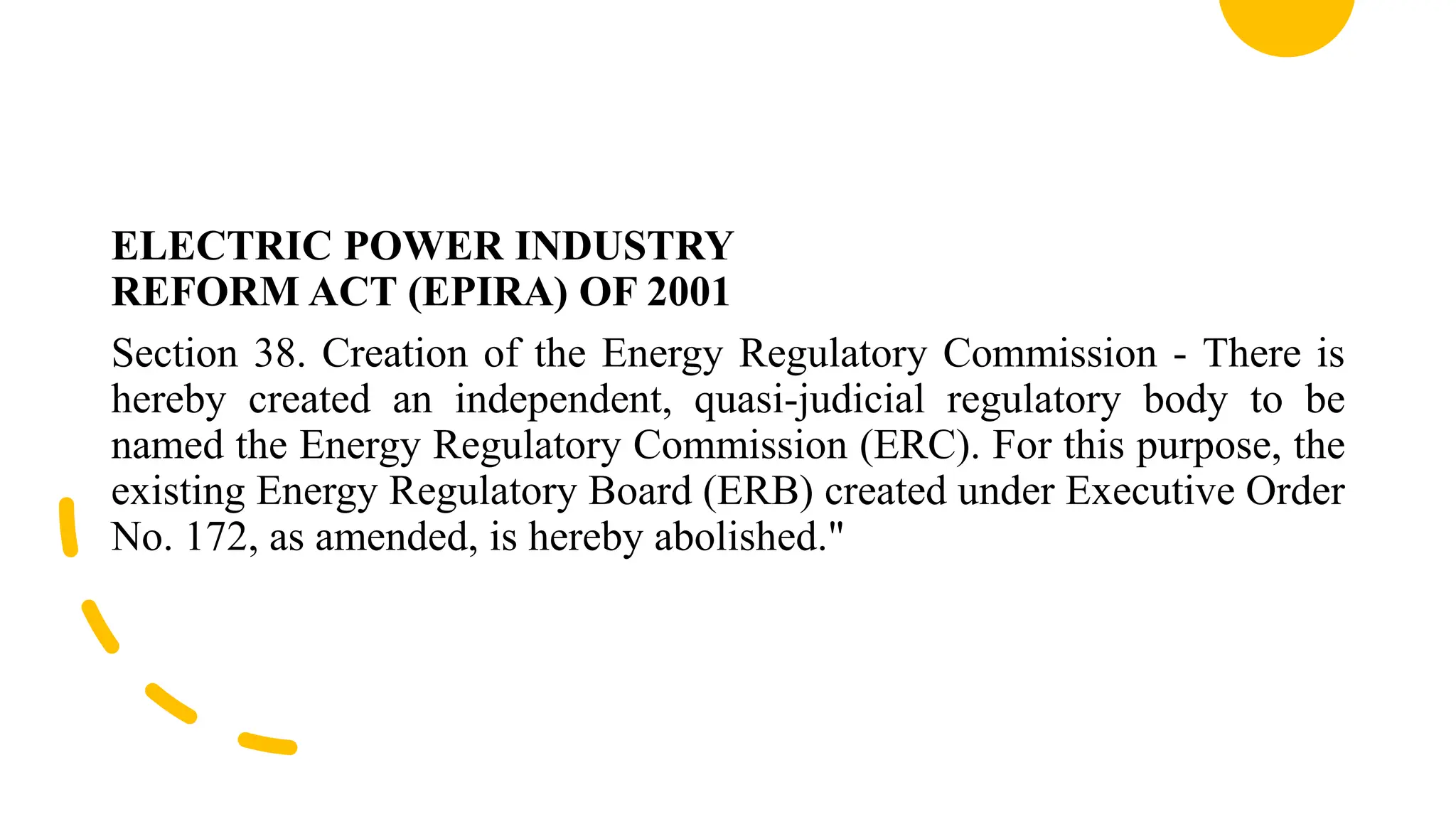 Energy regulatory commission of the philippines | PPTX