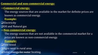 Energy resources | PPTX