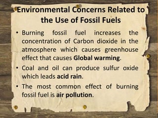 Energy resources | PPTX | Geology | Science