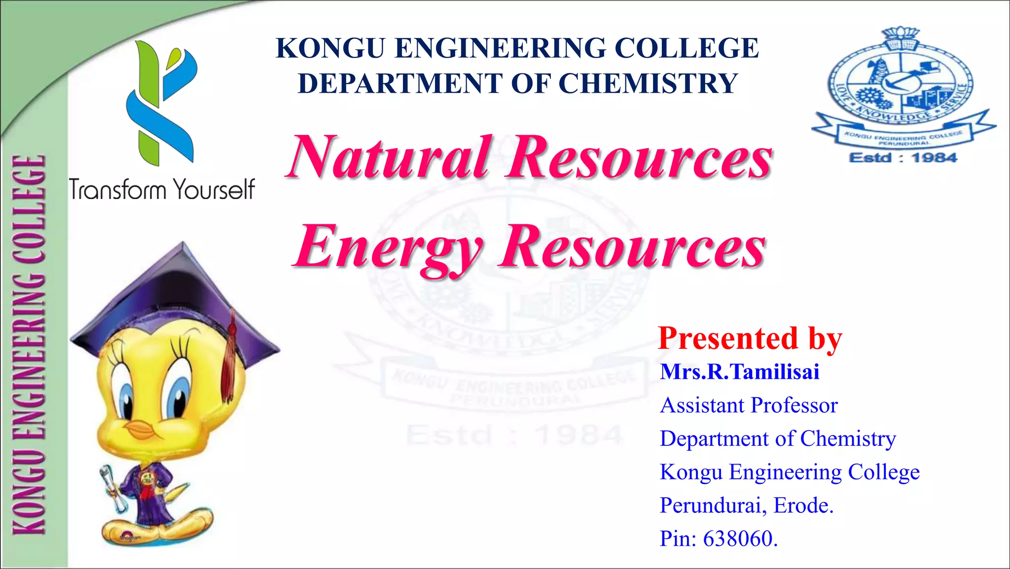 Energy resources | PPT