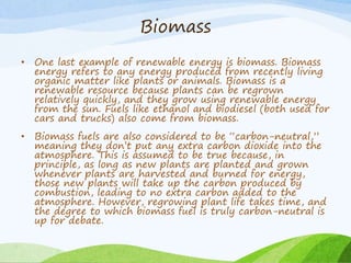 Energy resources and basis | PPT