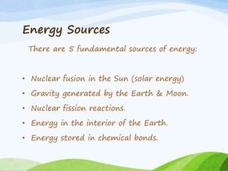 Energy resources and basis | PPT