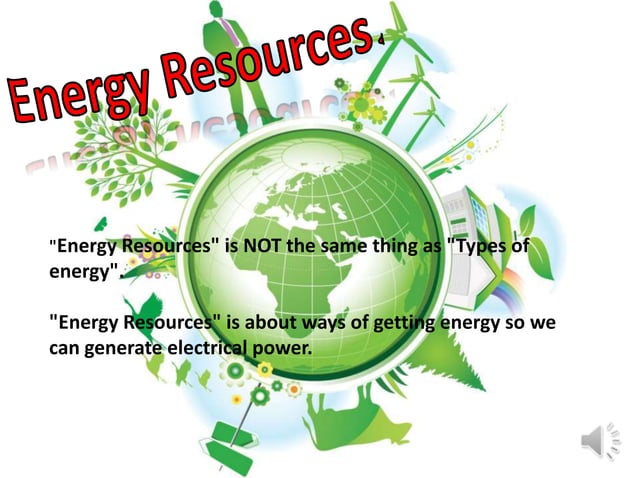Energy Resources | PPTX
