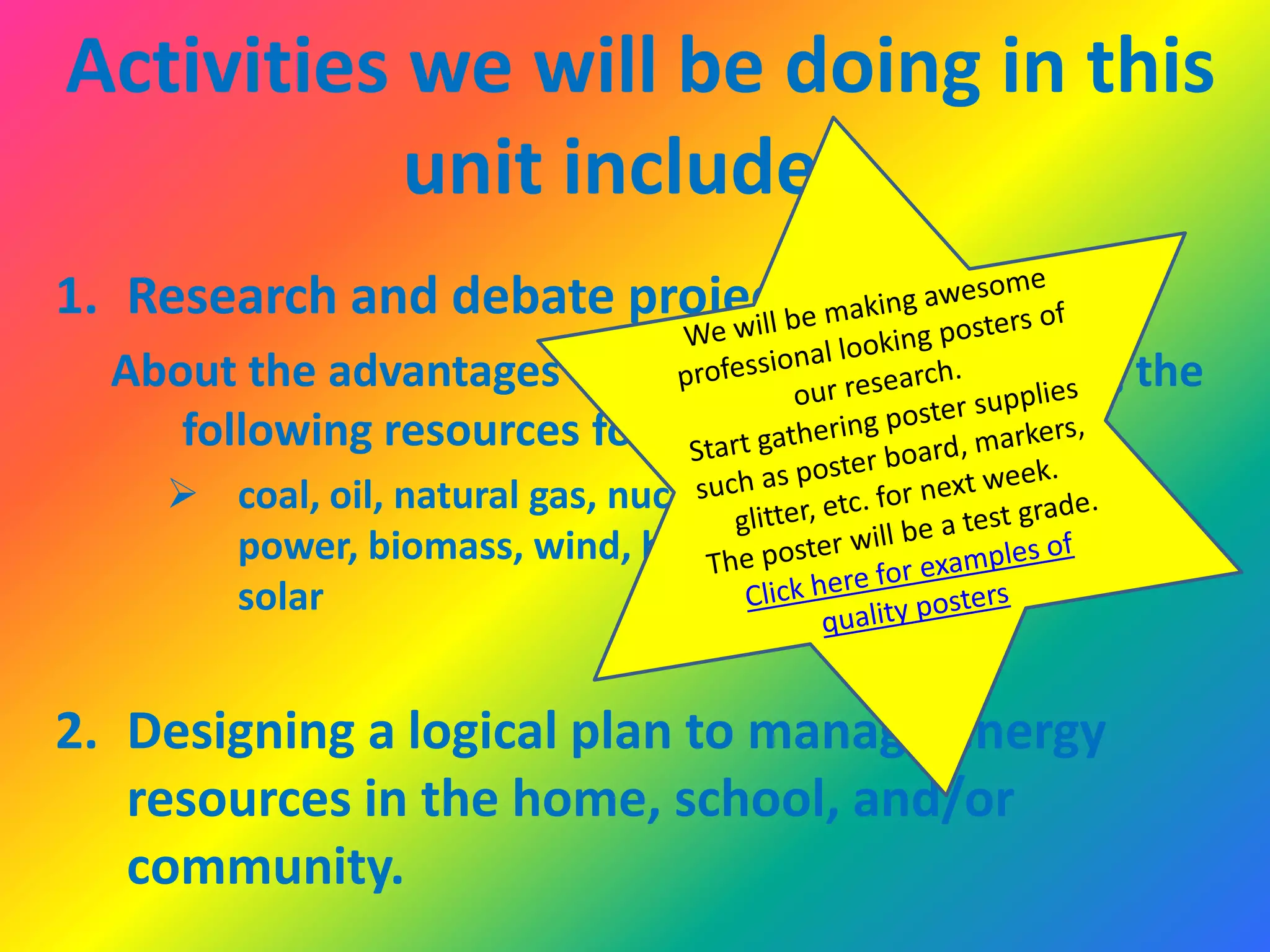 Energy resources overview | PPTX
