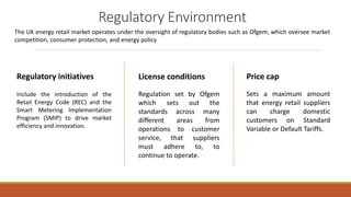 Current scenario of Energy Retail utilities market in UK | PPT
