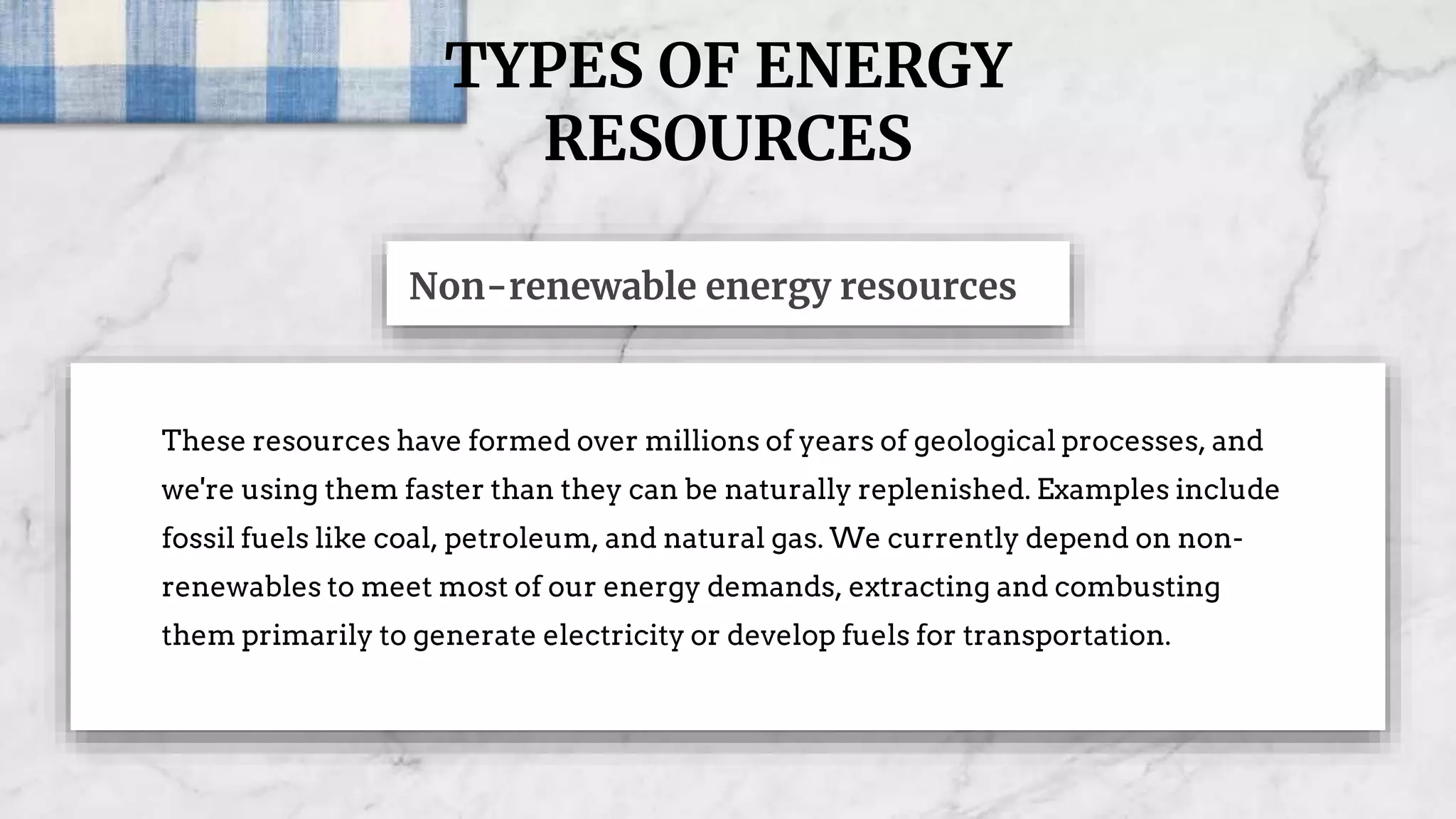 Energy Resources | PPTX