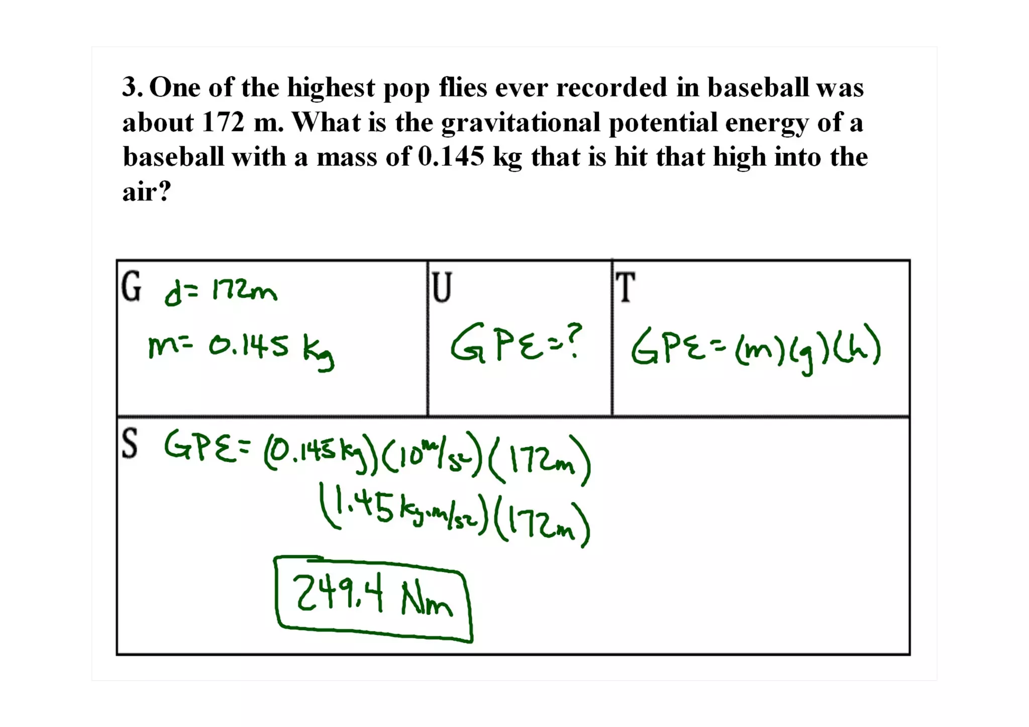 Energy sample problems | PDF