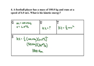 Energy sample problems | PDF