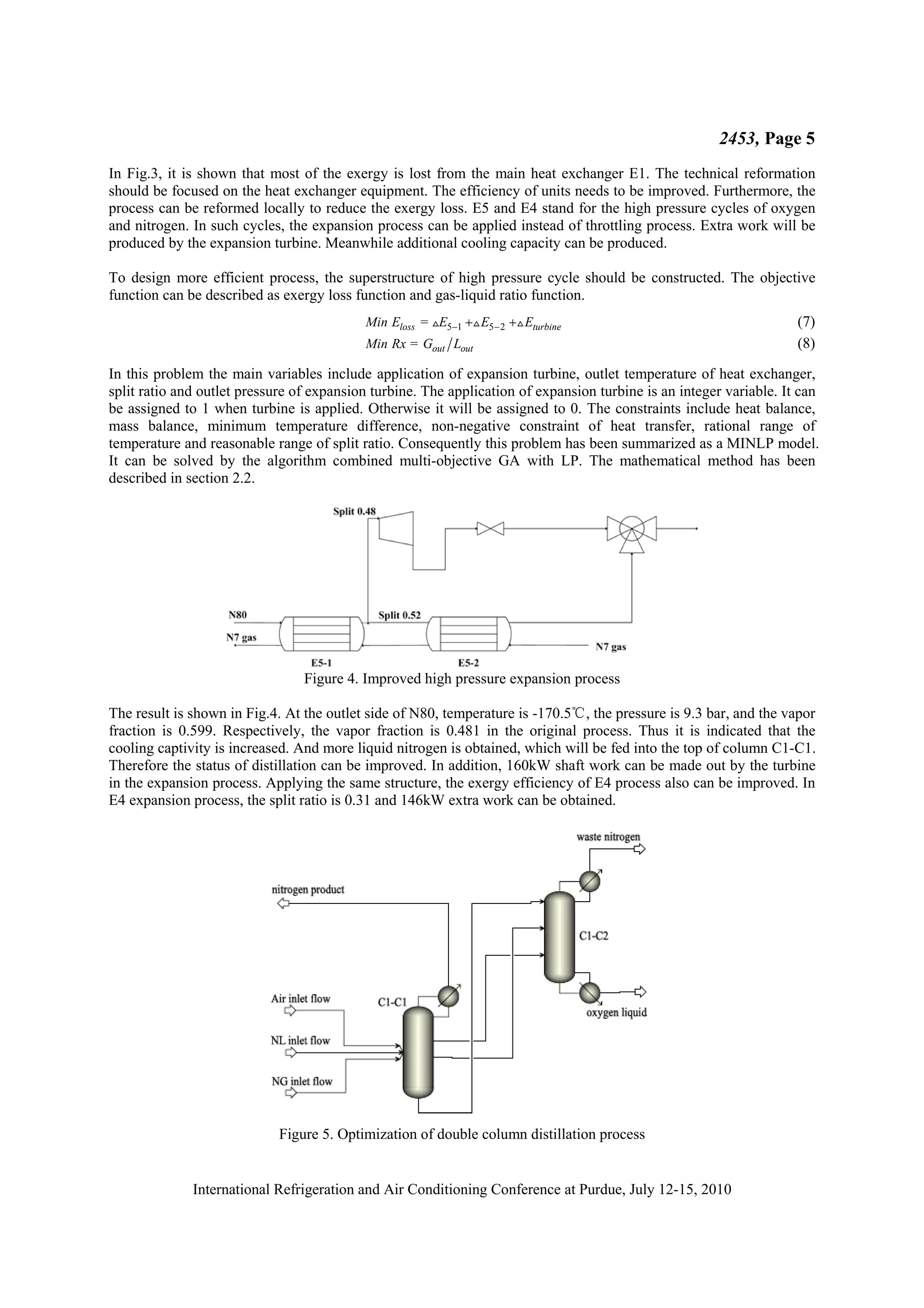Energy saving opportunities in an air separation process | PDF