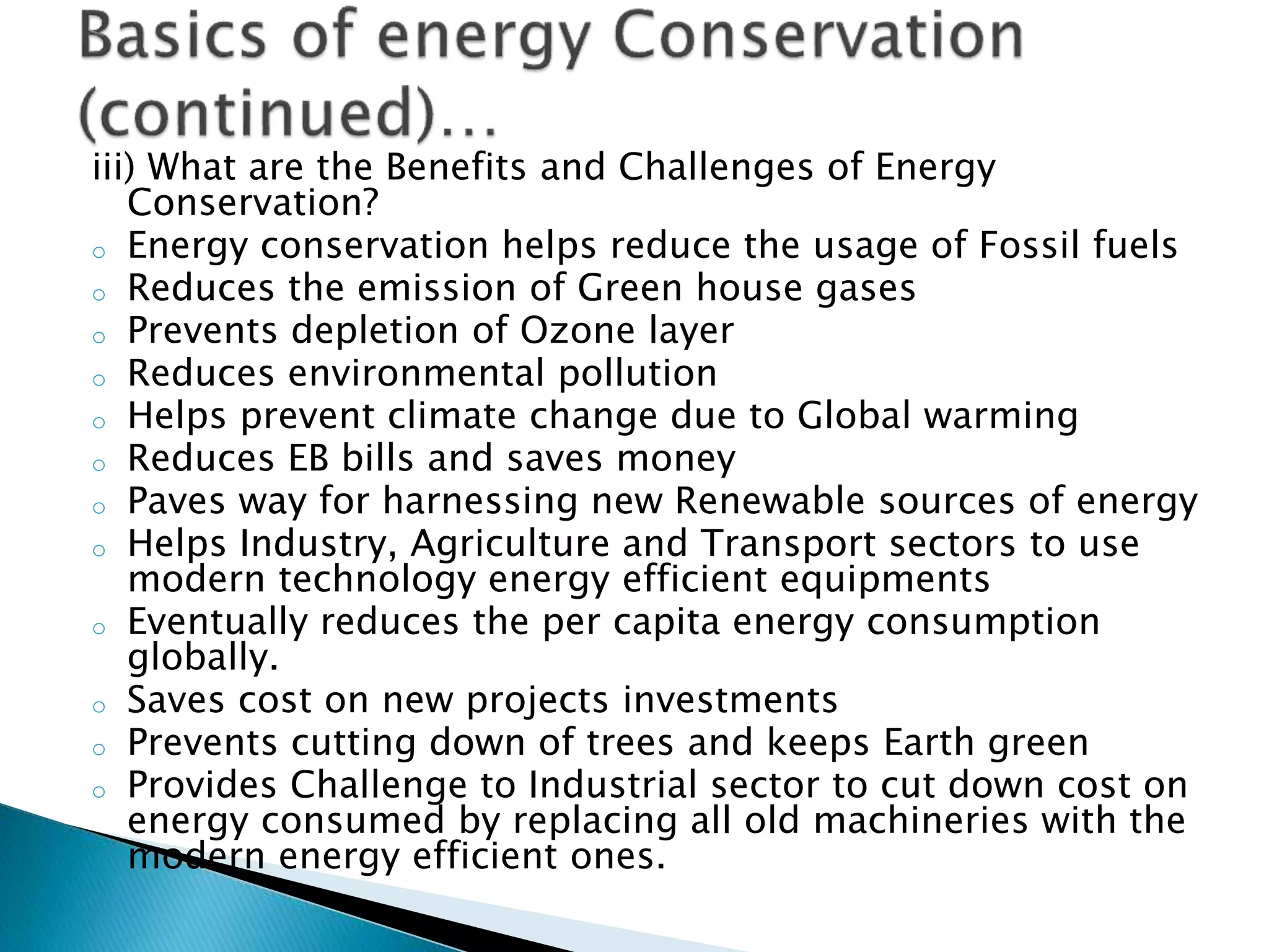 Energy saving techniques in current scenario | PPTX