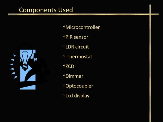 Energy saving using pir sensor | PPTX