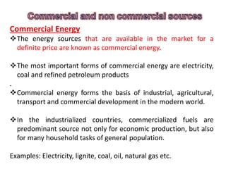 Energy scenario | PPTX