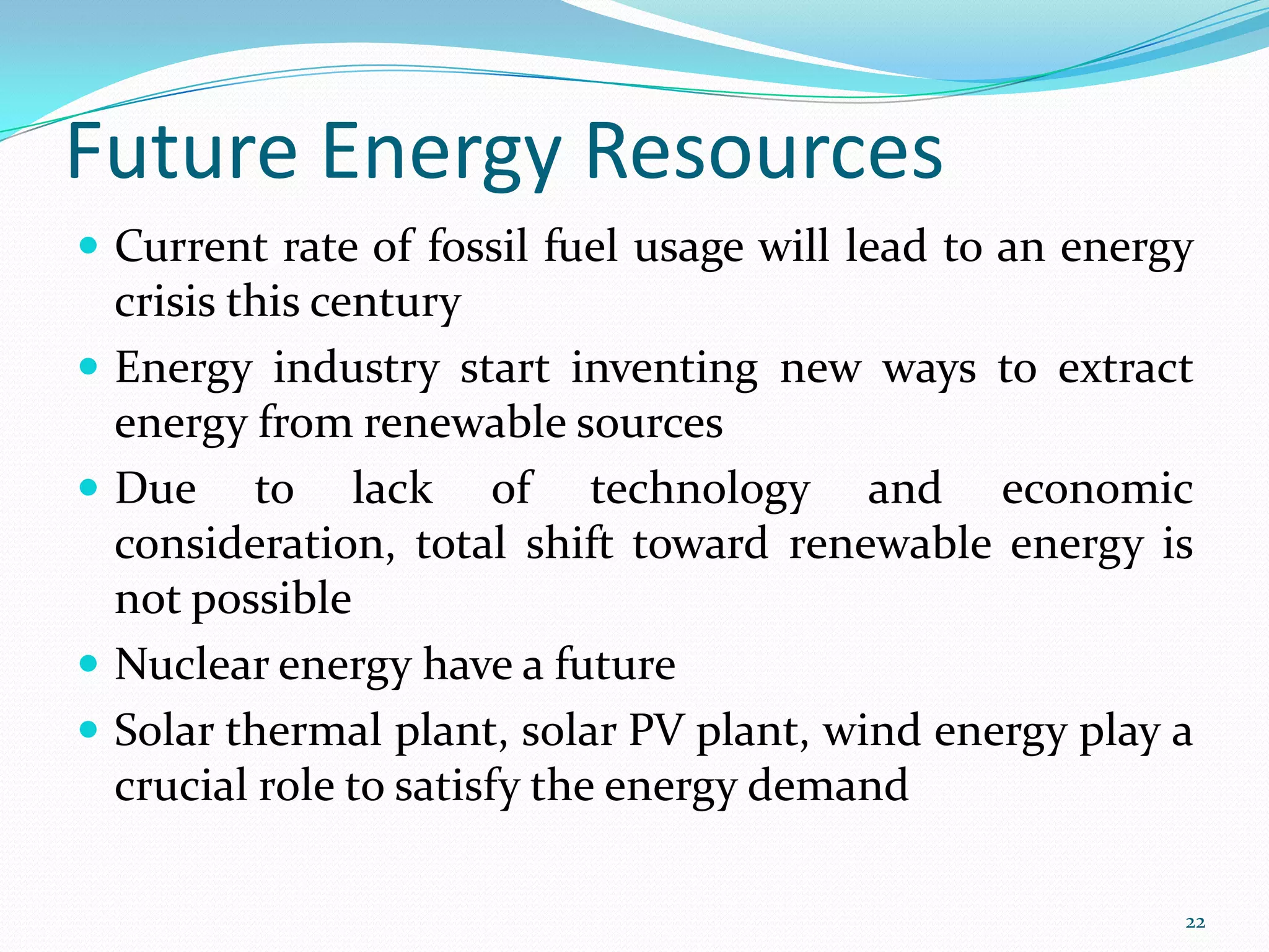 Energy scenario in India | PPTX