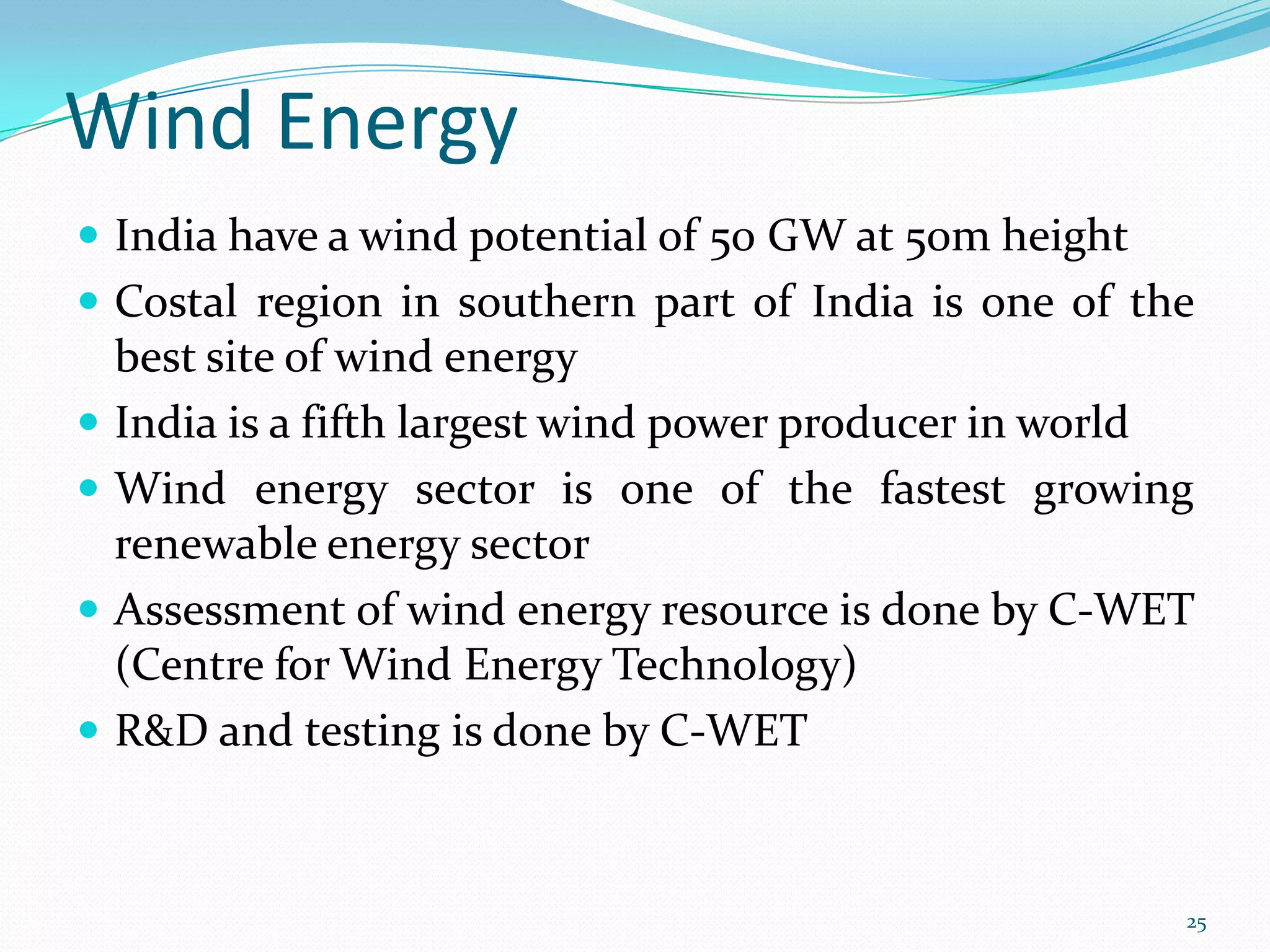 Energy scenario in India | PPTX