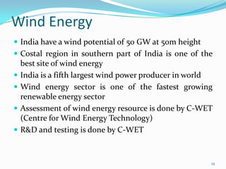 Energy scenario in India | PPTX