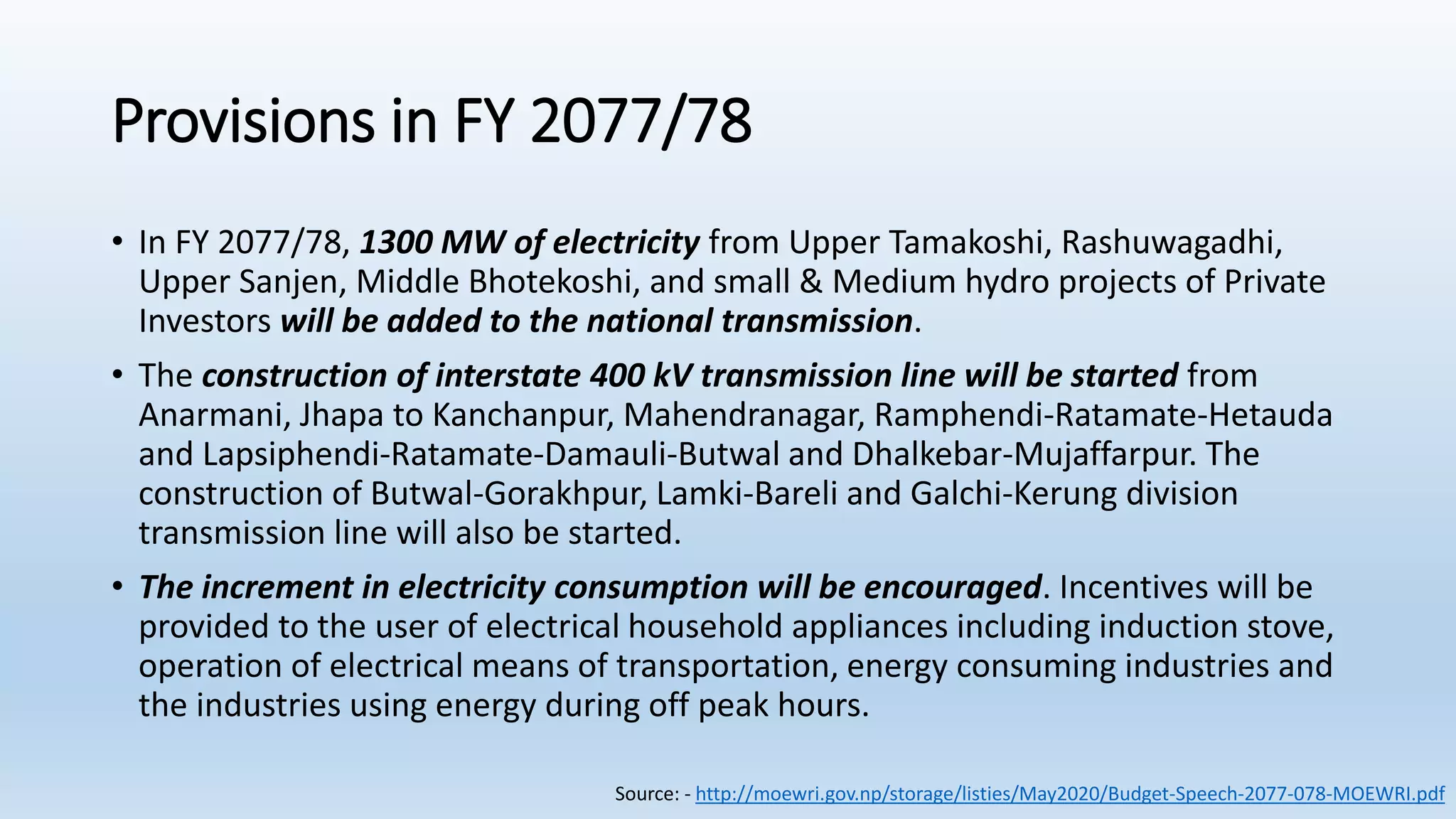 Energy scenario of nepal 2020 | PDF