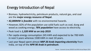 Energy scenario of nepal 2020 | PDF