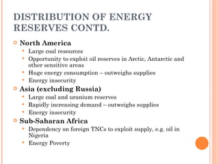 Energy security- Geography | PPT