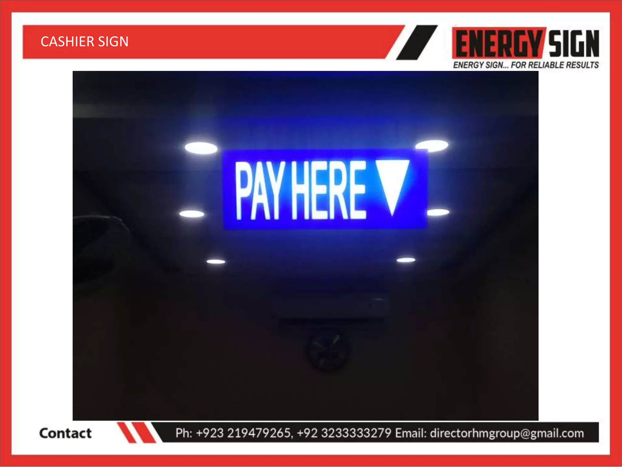 ENERGY SIGN REPRESENTING M RAMZAN MACHINERY CO PVT LTD | PPT