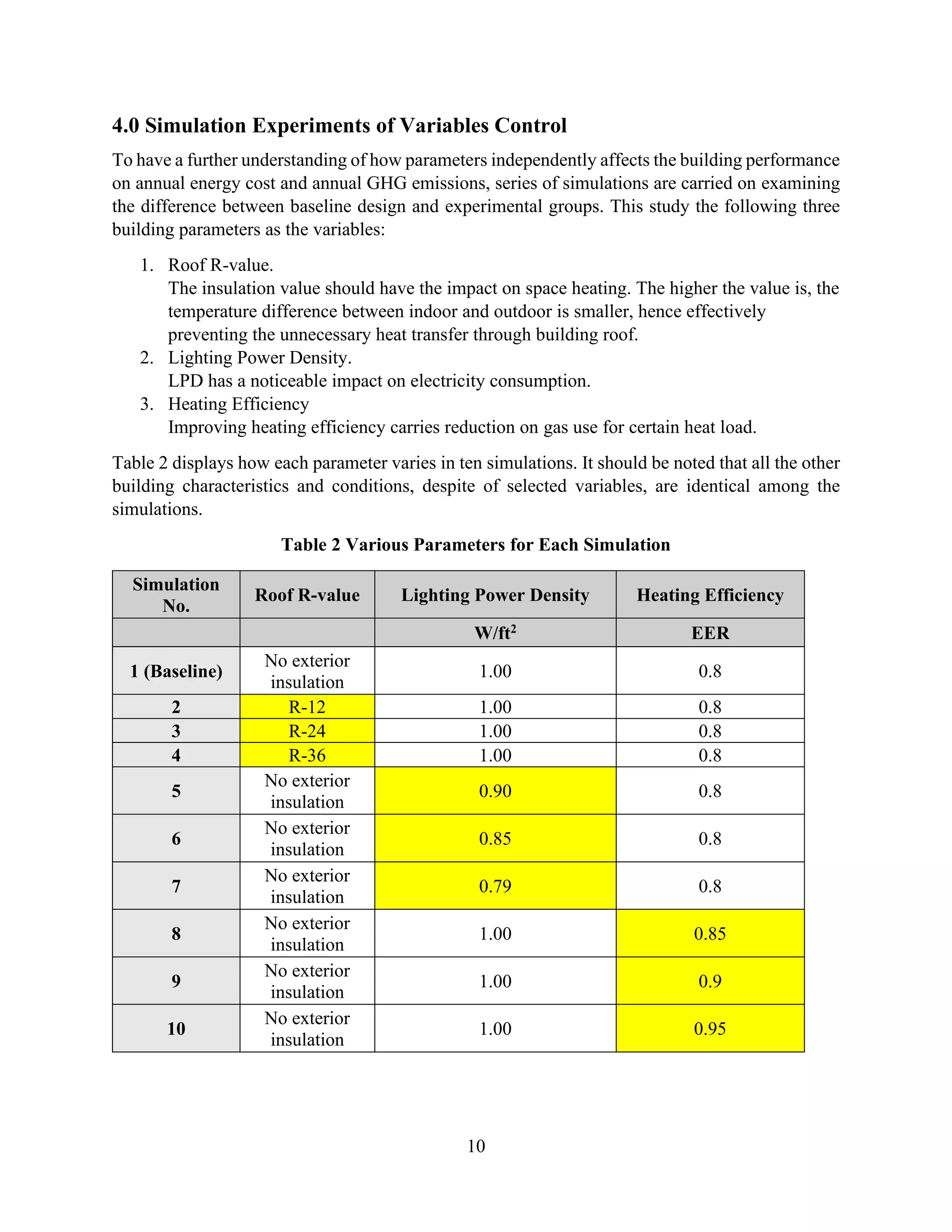 Building Energy Simulation project by using eQuest | PDF