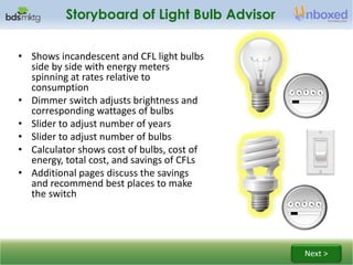 Energy Smart Storyboard | PPSX