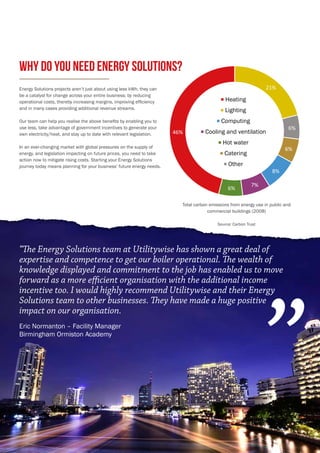 Energy Solutions Brochure from Utilitywise | PDF