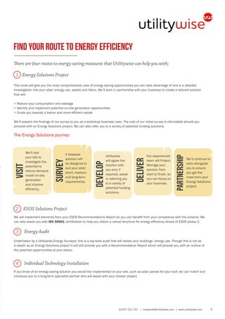 Energy Solutions Brochure from Utilitywise | PDF