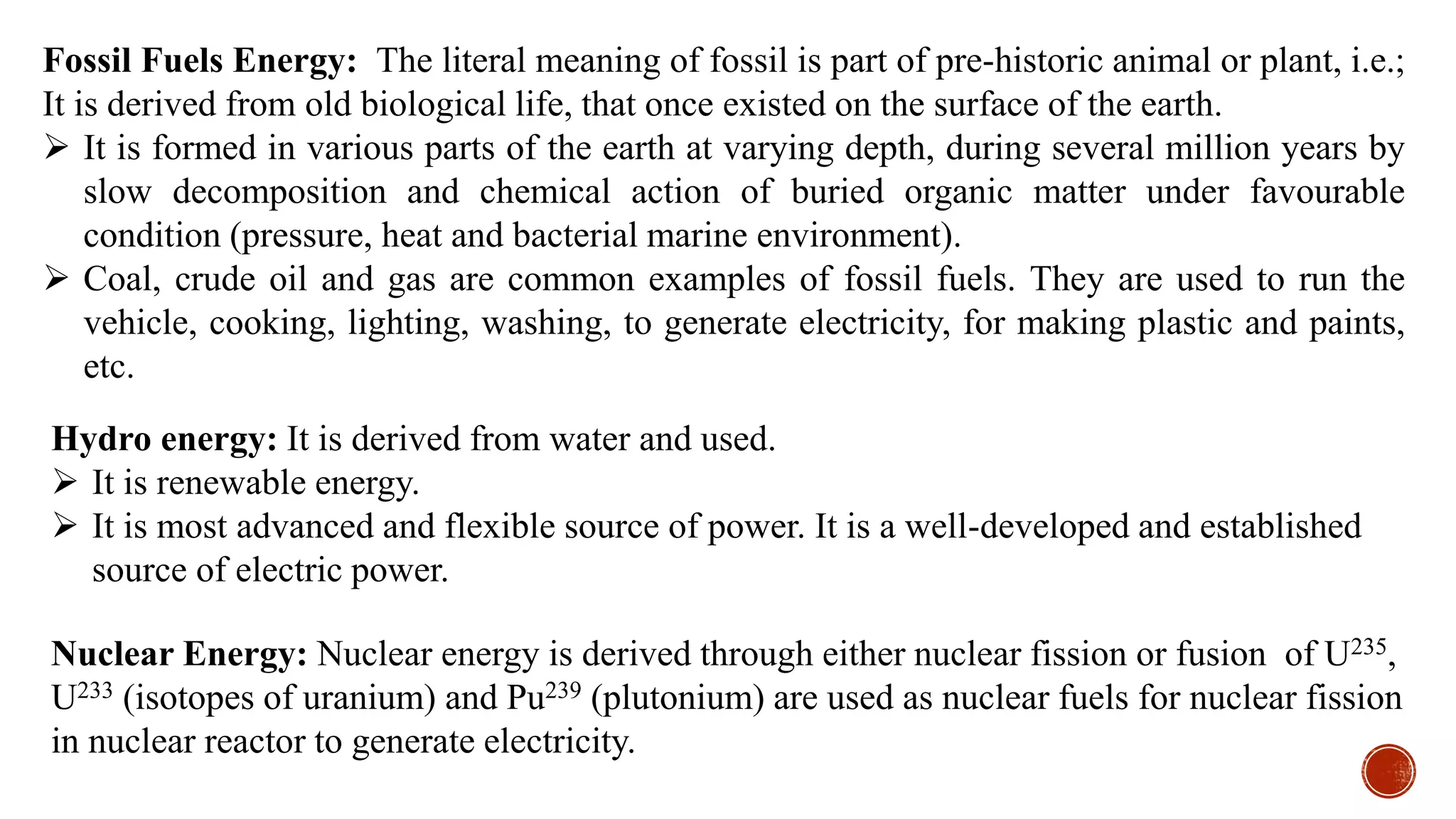 Energy sources and its classification | PPTX