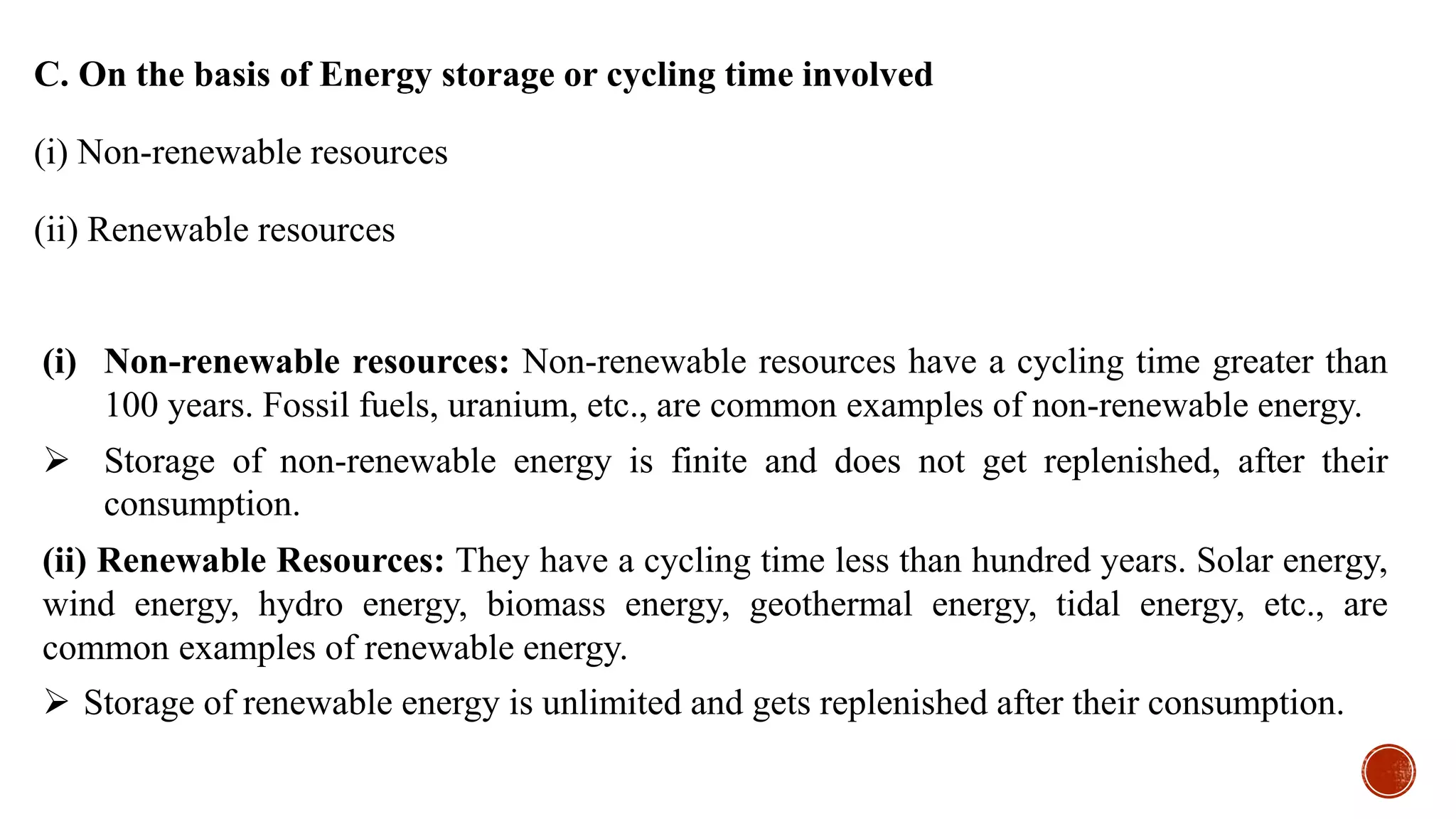 Energy sources and its classification | PPTX