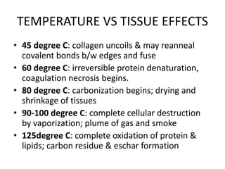 Energy sources in surgery | PPTX