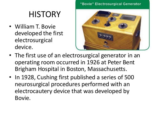 Energy sources in surgery