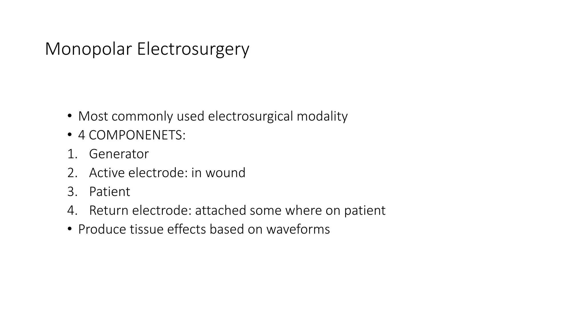 Energy sources in surgery | PPTX