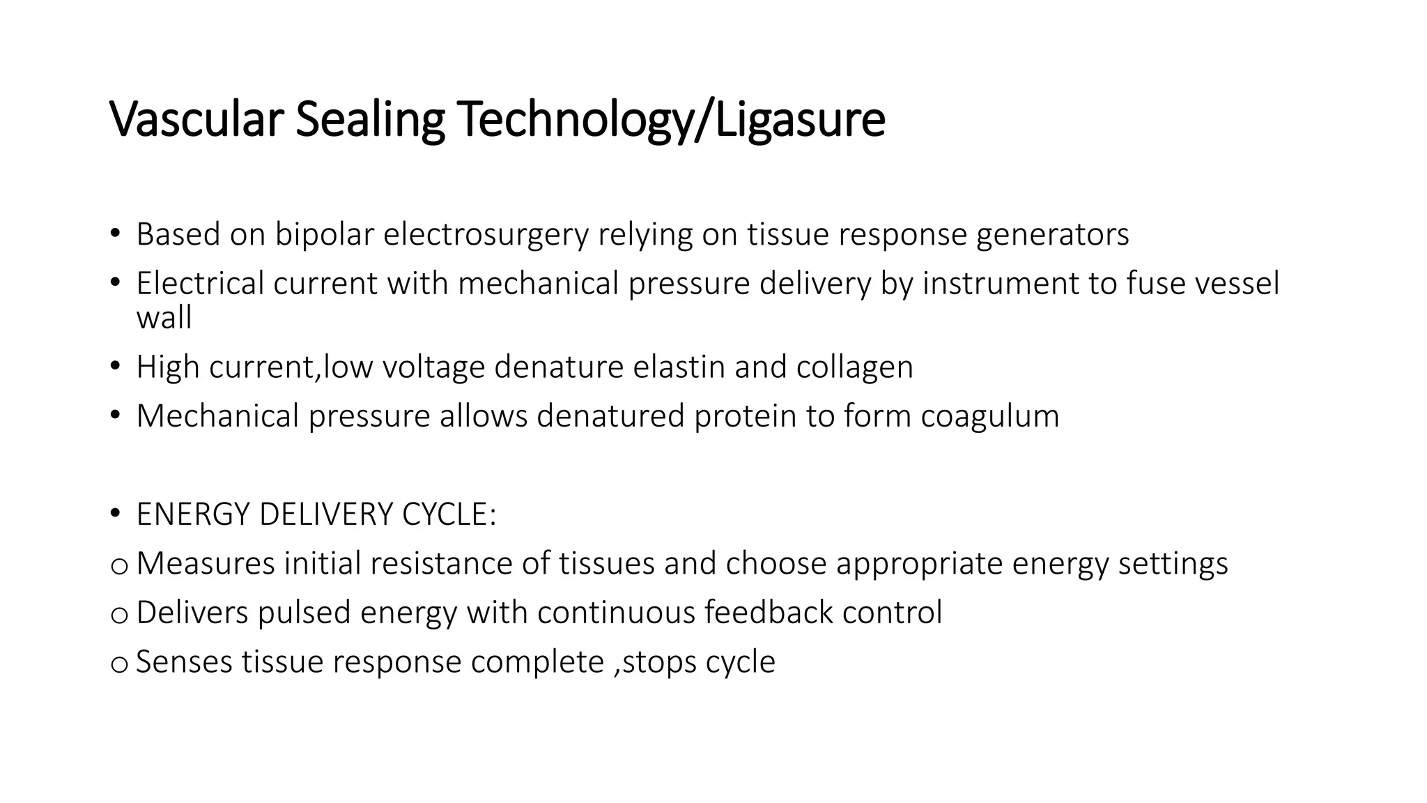 Energy sources in surgery | PPTX