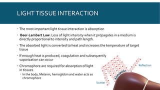 Lasers: Energy sources in urology (part 1) | PPTX