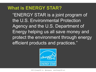 Obtaining ENERGY STAR Building Ratings | PPTX