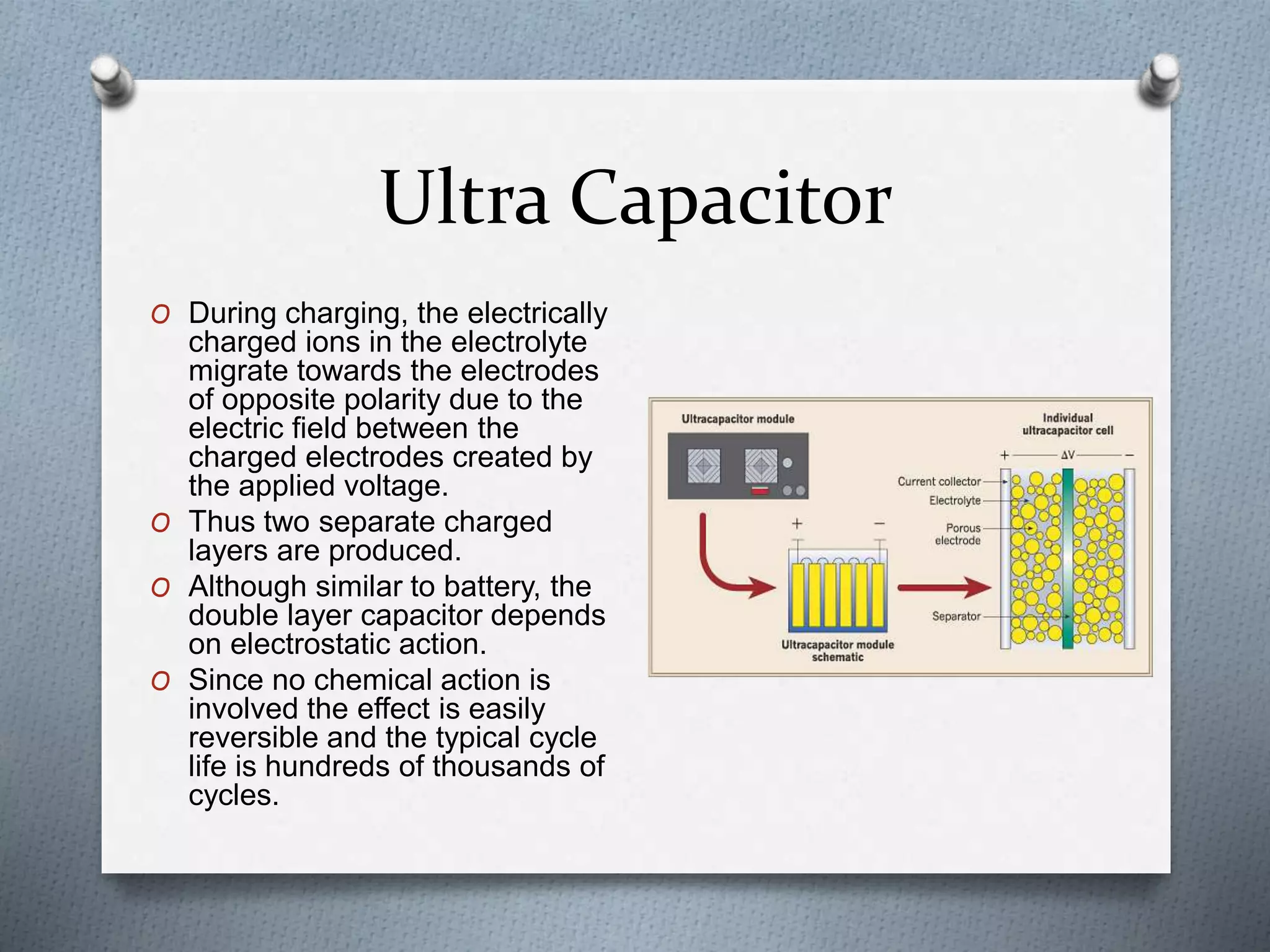 Energy storage devices | PPTX