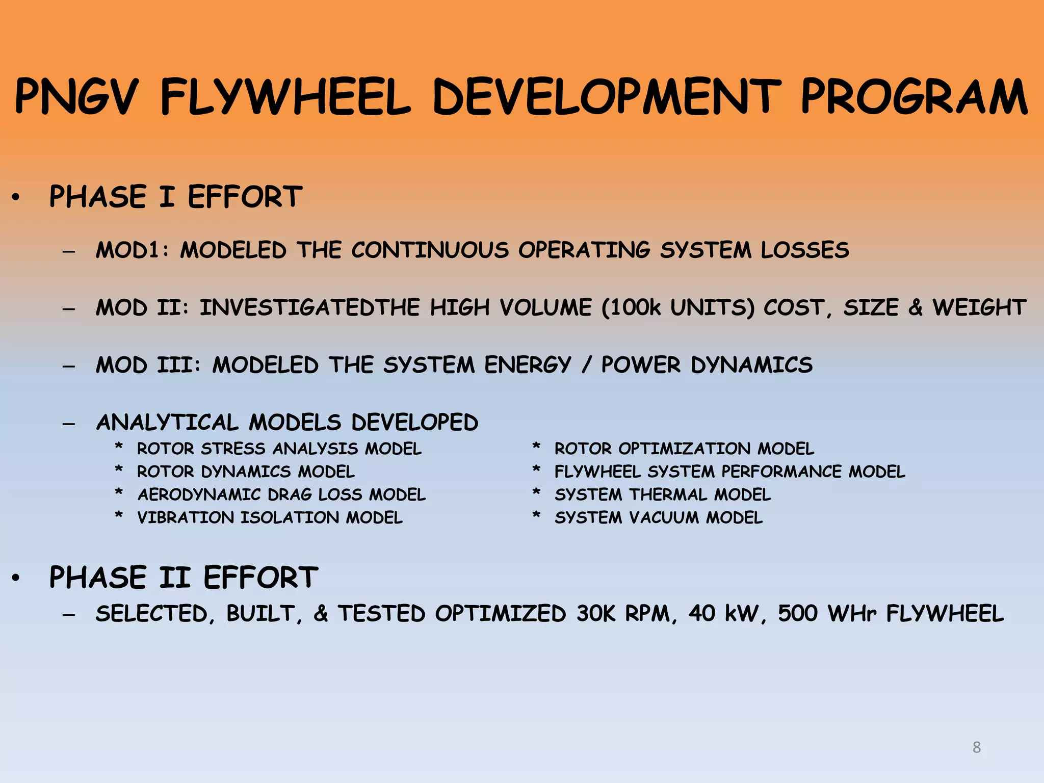 ENERGY STORAGE FLYWHEEL PP | PPTX