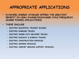 ENERGY STORAGE FLYWHEEL PP | PPT