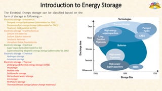 Energy storage ppt | PDF