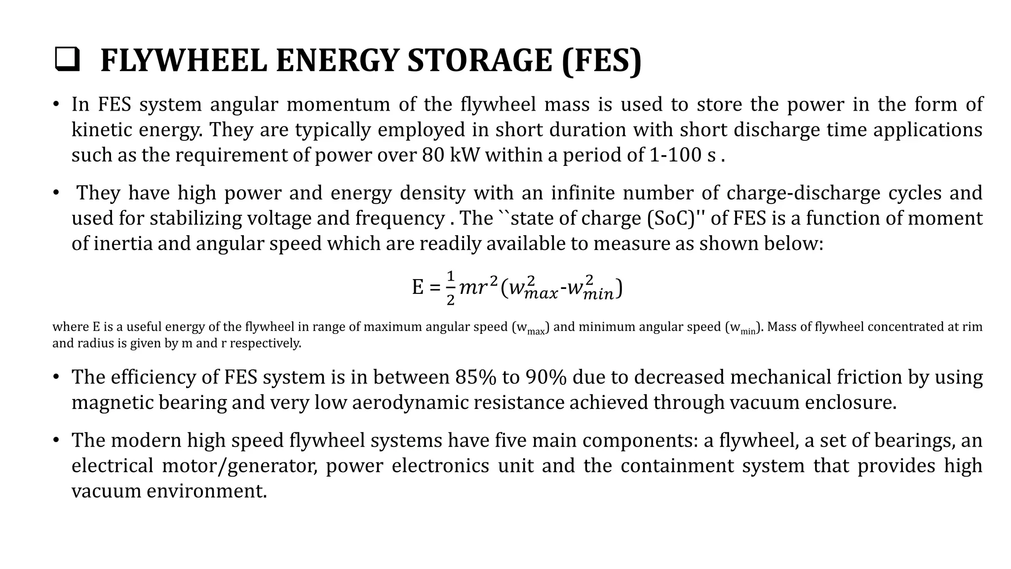 Energy storage system | PPTX