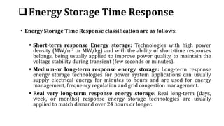 Energy storage system | PPTX