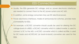 Energy storage systems control methods in micro grids Class-30, Subject ...