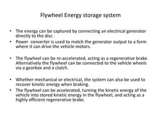 Energy storage systems for electric & hybrid vehicles | PPTX