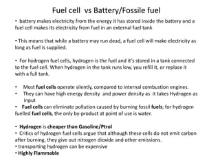 Energy storage systems for electric & hybrid vehicles | PPTX