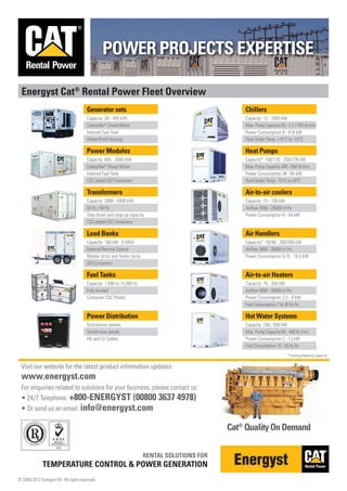Energyst Power Generation Leaflet En | PDF