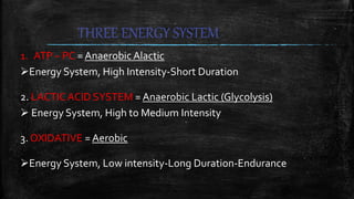 ENERGY SYSTEM-12.pptx | Endocrine and Metabolic Diseases | Diseases and ...