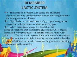energy system.pptx | Endocrine and Metabolic Diseases | Diseases and ...