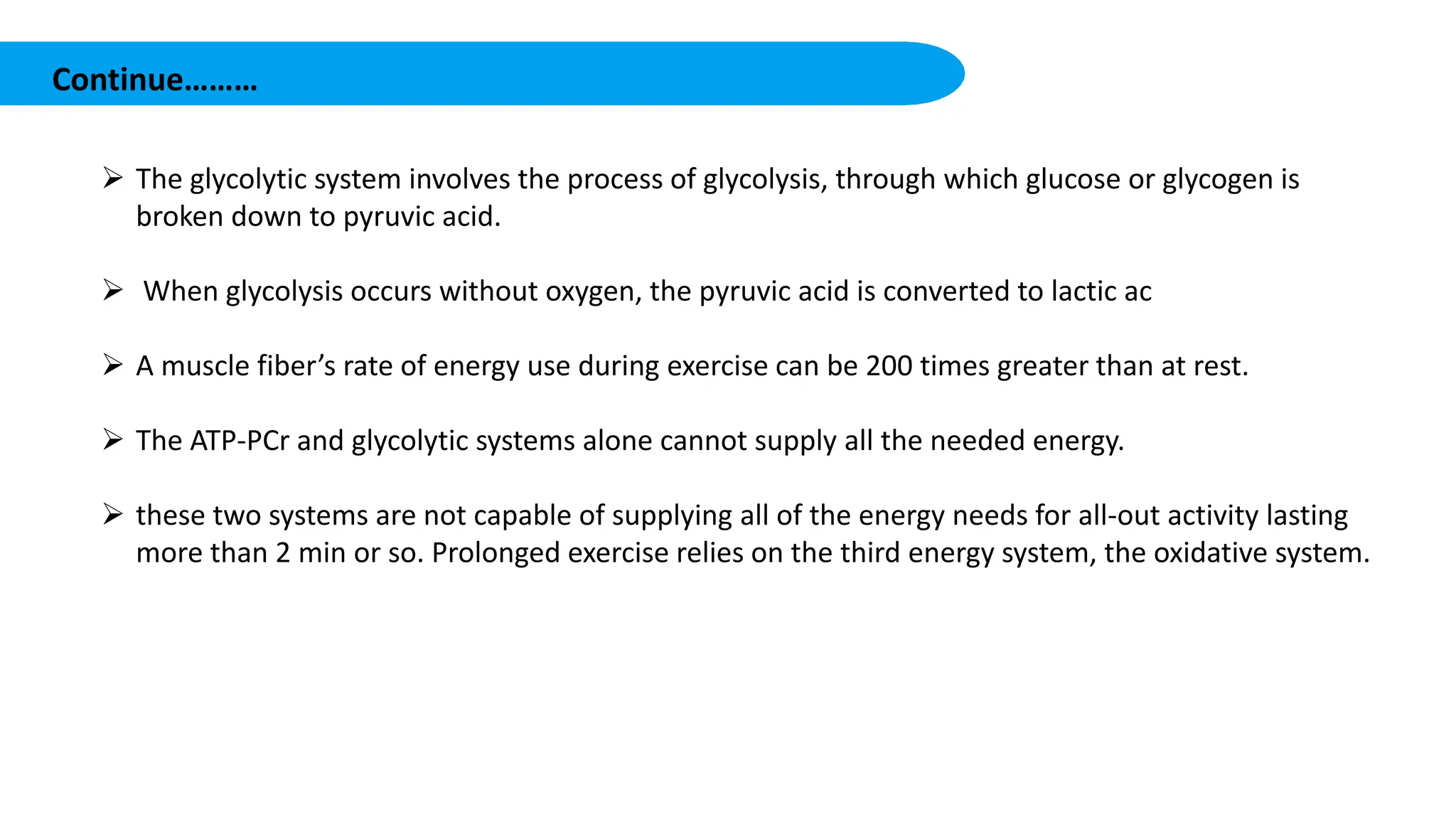 Energy system .ppt,(EXERCISE PHYSIOLOGY) | PPTX