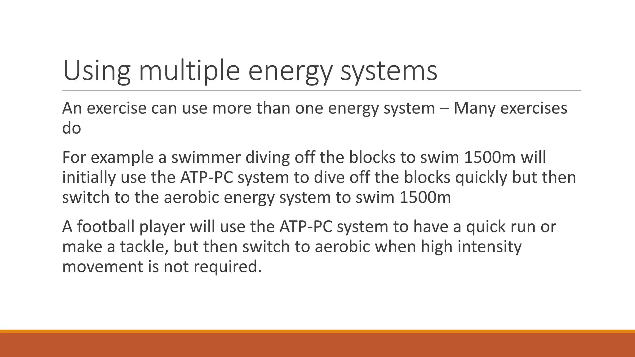 Energy systems | PPTX | Endocrine and Metabolic Diseases | Diseases and ...