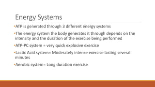 Energy systems | PPTX